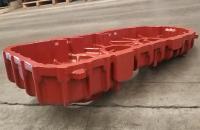 China Truck parts , heavy vehicle parts,  green sand casting, iron castings for transfer case for sale