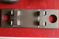 China Rail Transit casting parts , iron castings , backing plate, bearing plate for railway for sale