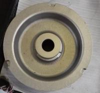 China Agricultural Machinery Cast Iron Parts Steering Road Wheel With Shot Blasting Surface for sale
