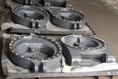 China Cast iron parts, machining parts , casting connector  for  construction machinery for sale