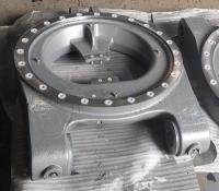 China Cast iron parts, machining parts , casting connector  for  construction machinery for sale