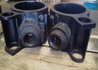 China Engineering Machinery Green Sand Castings Drive Head With Finish Painting for sale