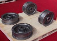 China Shot Blasting Surface Green Sand Castings Wheel Hub For Wheel Crane for sale