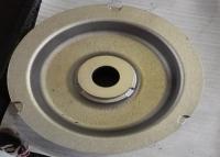 China Shot Blasting Surface Green Sand Castings Wheel Hub For Wheel Crane for sale
