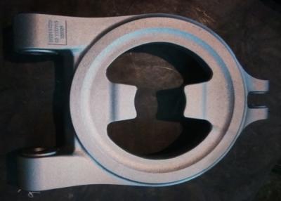 China Construction Machinery Resin Sand Casting Round Link With Shot Blasting Surface for sale