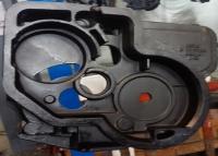 China Iron Casting Transmission Extension Housing 64kg For Forklift Truck for sale
