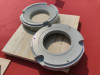 China Grey Cast Iron Wheel Counter Weight For Liebherr Mini Excavator Cranes for sale