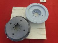 China Grey Cast Iron Wheel Counter Weight For Liebherr Mini Excavator Cranes for sale