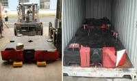 China Vacuum Casting Grey Cast Iron Casting  10 Ton Crane Counter Weight for sale