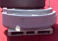 China Counterweight Vacuum Casting Products  Finish Painting For Compact Excavator for sale