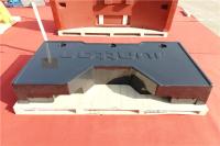 China 10 Ton Crane Counterweight Finish Painting With Accurate Dimension TS16949 for sale