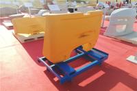 China Gray Iron Forklift Counterweight Vacuum Process Primer Coating OEM Service for sale