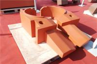China Small Size 1 - 2 Ton Counter Weight For Electric Forklift Vacuum Process OEM Service for sale
