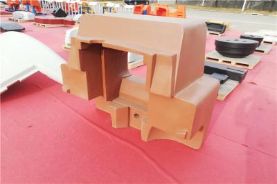 China Sand Casting Huge Mobile Crane Counterweight Gray Iron GG150 Material For Pile Driving Rig for sale