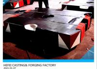 China Vacuum Cast Iron GG250 10000kg Crane Counterweight for sale