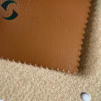China 1.0mm PVC Faux Leather Fabric Elastic With Customization  25 - 50M/Roll for sale