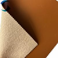 China 1.0mm PVC Faux Leather Fabric Elastic With Customization  25 - 50M/Roll for sale