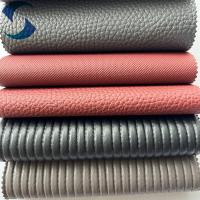 China Premium PVC Faux Leather Fabric 0.7mm Thickness With 55/62 Width for sale