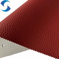 China 0.8mm Thickness Synthetic Leather Fabric 100% Polyester Knitted for sale