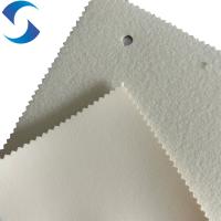 China 0.8mm±0.05 thickness Embossed synthetic leather fabric with eco-friendly properties for sale