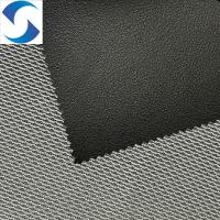 China Customizable Hand Feeling Faux Leather Fabric for Various Applications for sale