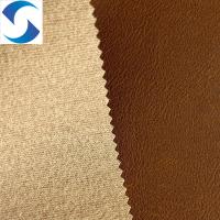 China Fashionable and Durable Faux Leather Fabric Zhejiang 0.70mm±0.05 Thickness for sale