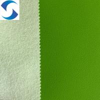 China Customizable Hand Feeling PVC Leather Fabric with Embossed Pattern Synthetic Leather fabric for sofa for sale