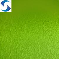 China Customizable Hand Feeling PVC Leather Fabric with Embossed Pattern Synthetic Leather fabric for sofa for sale