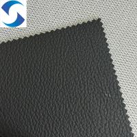 China Abrasion-Resistant PVC Leather Fabric with Soft Feel for Upholstery 0.8mm Car Seat Cover Fabric Embossed for sale