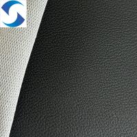 China Abrasion-Resistant PVC Leather Fabric with Soft Feel for Upholstery 0.8mm Car Seat Cover Fabric Embossed for sale