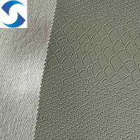 China Stretch Faux Leather Fabric with Woven Backing faux leather fabric sofa sets fabric leather bag sale for sale