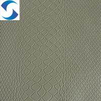 China Stretch Faux Leather Fabric with Woven Backing faux leather fabric sofa sets fabric leather bag sale for sale