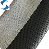 China Zhejiang made faux Leather Fabric with customize pattern recycled fabric for furniture faux leather fabric for sofa for sale