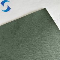 China Waterproof PVC Leather Fabric MOQ 1500  PVC Rexine Artificial sofa fabric Stocklot Leather Materials 2023 for sale