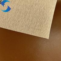 China PVC Leather Fabric with Soft or Hard Hand Feeling Faux Synthetic Artificial Leather for sale