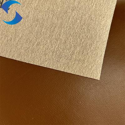 China PVC Leather Fabric with Soft or Hard Hand Feeling Faux Synthetic Artificial Leather for sale