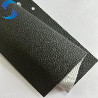 China Soft Hand Feeling Faux Leather Fabric for Shoes Bags Belt Decoration PVC Artificial Synthetic Leather for Sofa Covers for sale