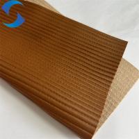China 100% Polyester Brushed Backing Technics China fabric Embossed Leather Fabric for leather bag for sale