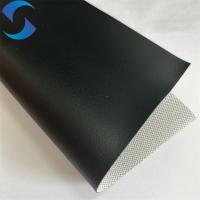China Variety of PVC Leather Fabric with 100% Polyester Knitted Backing Technics Free Sample for sale