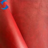 China 100% Polyester Knitted Backing Synthetic Leather Fabric with Zhejiang Origin  sofa fabric car seat upholstery fabric for sale