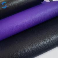 China Woven Backing Embossed Leather Fabric for Fashion Accessories sofa set living room furniture PVC faux leather fabric for sale
