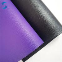 China Woven Backing Embossed Leather Fabric for Fashion Accessories sofa set living room furniture PVC faux leather fabric for sale