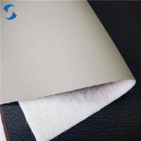 China Abrasion-Resistant PVC Leather Fabric - Custom Hand Feeling as per Requirement MOQ 1500 faux leather fabric for sale