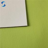 China Textured PVC Leather Embossed Leather Fabric for Home Textile and Decoration synthetic leather fabric for sale