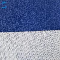 China Customizable Synthetic Leather Fabric PVC Leather Fabric For Shoes Bags Belt Decoration for sale