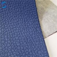 China Customizable Synthetic Leather Fabric PVC Leather Fabric For Shoes Bags Belt Decoration for sale