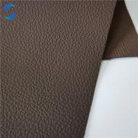 China 1500 MOQ PVC leather fabric available Textile fabrics wholesale faux leather fabric waterproof fabric for bags for sale