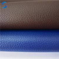 China Woven Backing PVC Leather Fabric synthetic leather fabric rolls functional fabric & outdoor fabric for sale