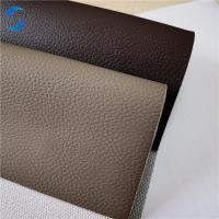 China Thickness 0.8mm±0.05 - Delivery Time 21days - PVC leather fabric - Embossed  synthetic leather fabric manufacturers for sale