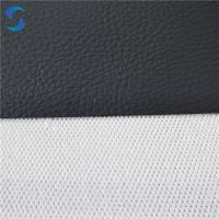 China Thickness 0.8mm±0.05mm faux leather fabric suitable for Shoes Bags Belt Decoration synthetic leather fabric for sale